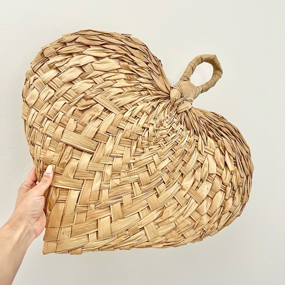Other | Large Woven Fan | Poshmark